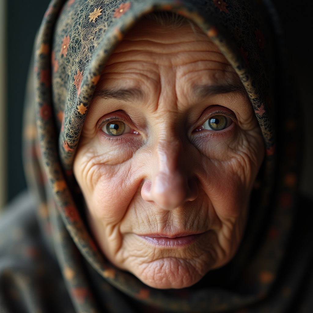 Wise Elderly Woman| Krea