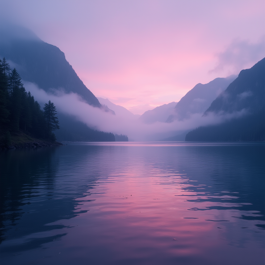 Serenic Lake Scene| Krea