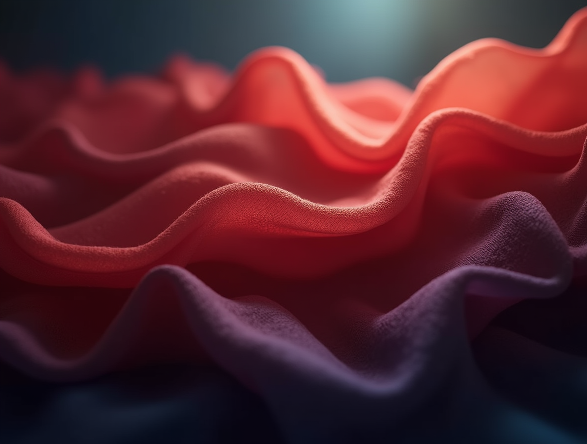 Red Fabric Shades| Krea