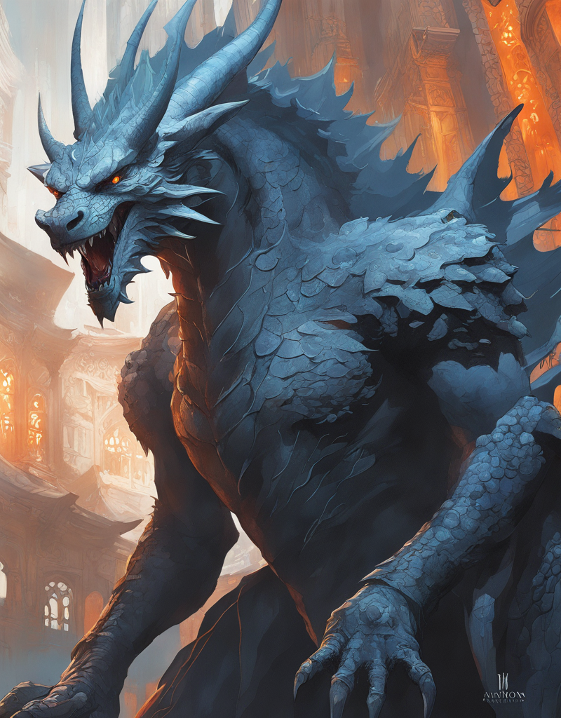 Krea Ai Azymondias The Dragon Prince Moon Haunting Hype