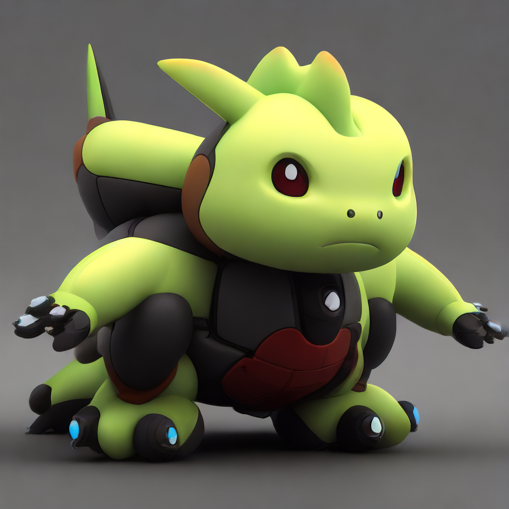 Krea Ai Translucent Amphibian Plushies Pokémon Gundam