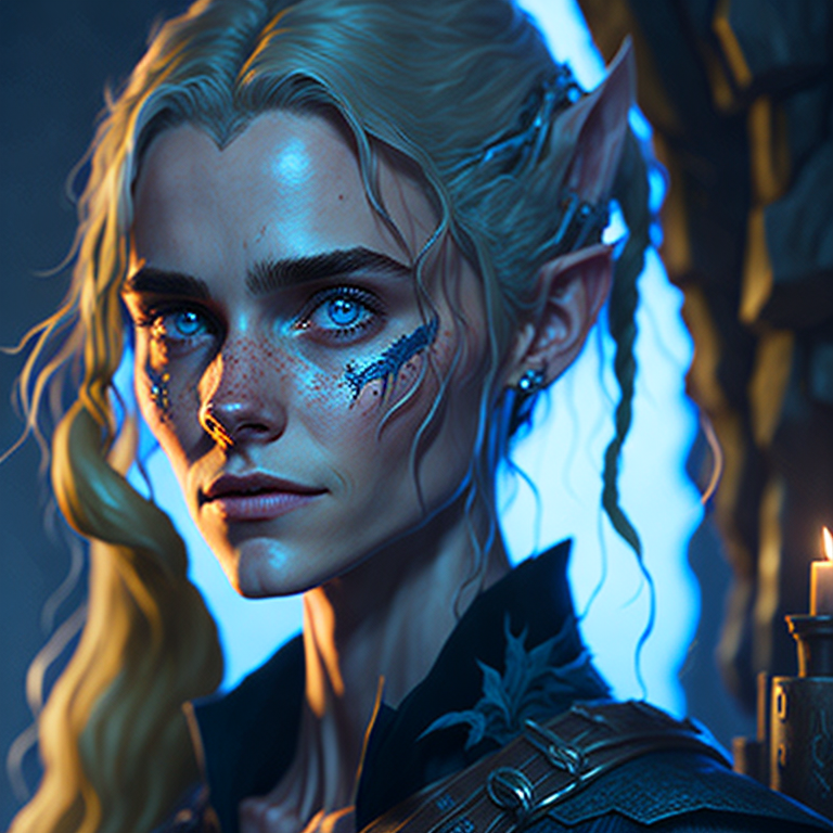 Krea Ai Emma Watson Lord Of The Rings Elf Fantasy8k G