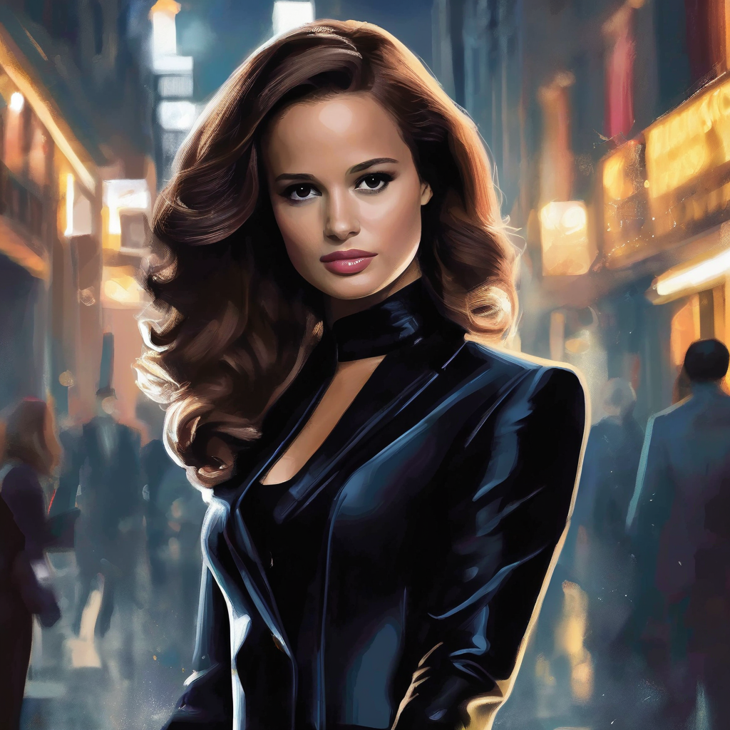 Krea Ai Dark Fantasy Page Alicia Vikander As Emma Peel Fr