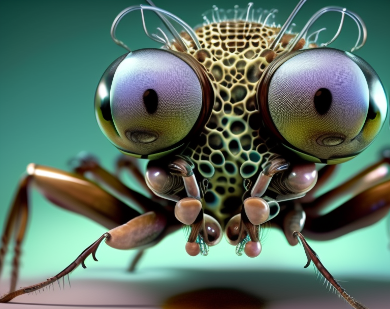 KREA AI - 3D weird silly kooky electron microscopic organic...