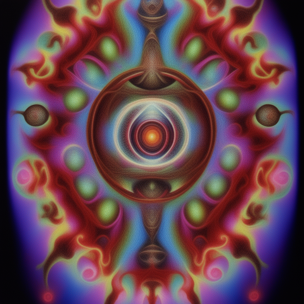 KREA AI - realistic detailed image of psychedelic demonic bl...