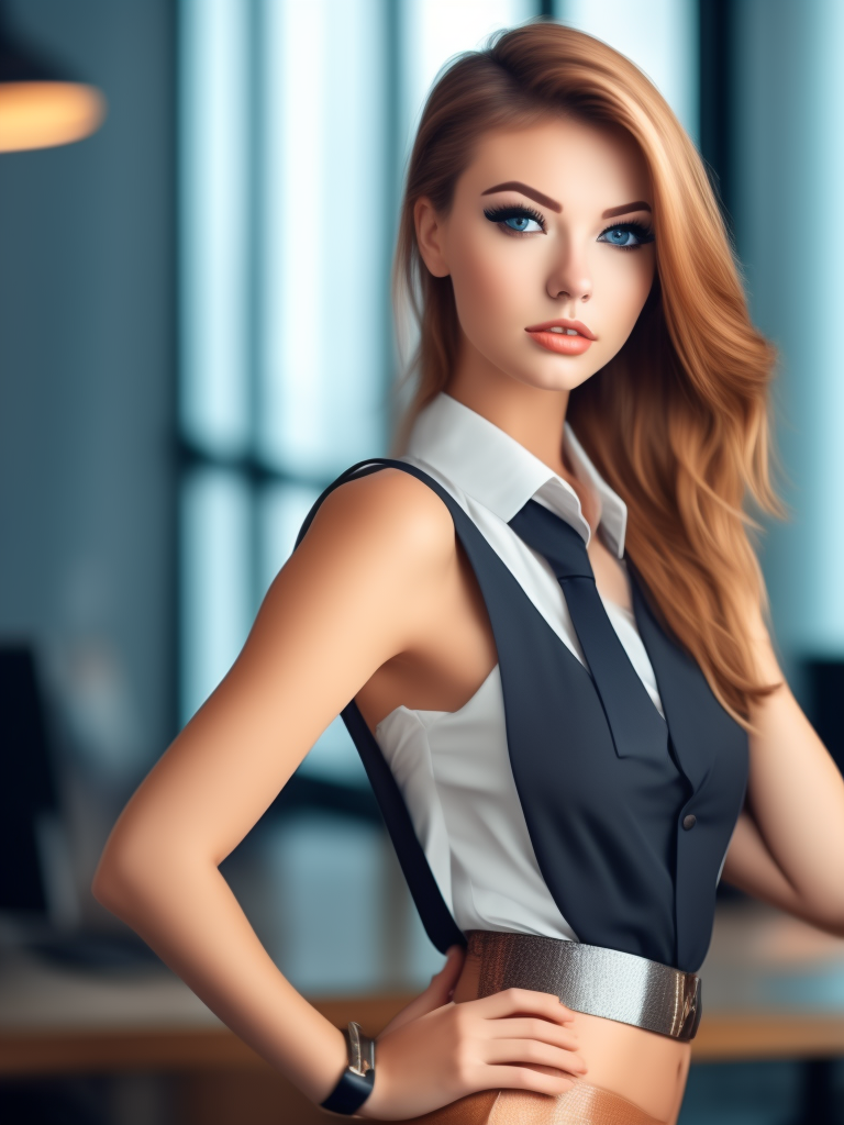 Krea Ai Professional Award Winning Portrait Sexy Girl In