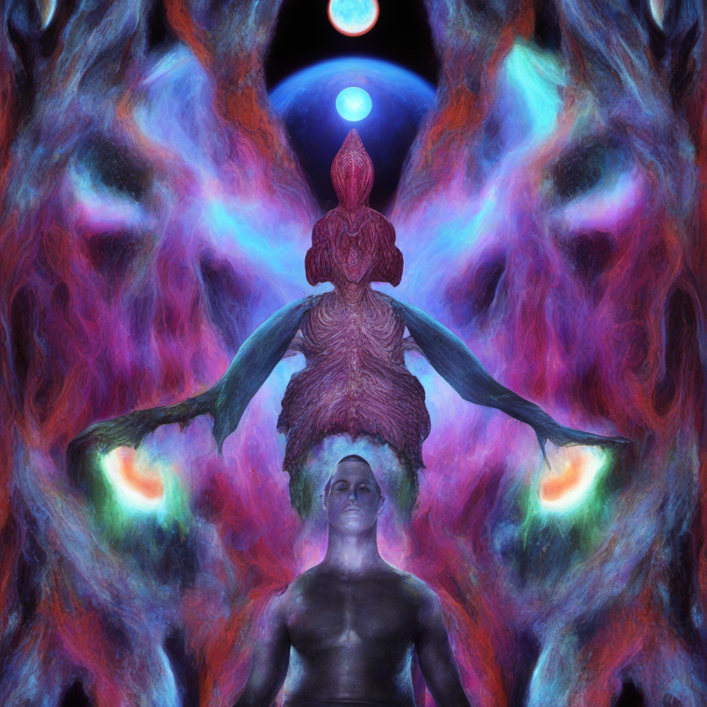 KREA AI - hyperrealistic 4k multidimensional dmt extraterres...