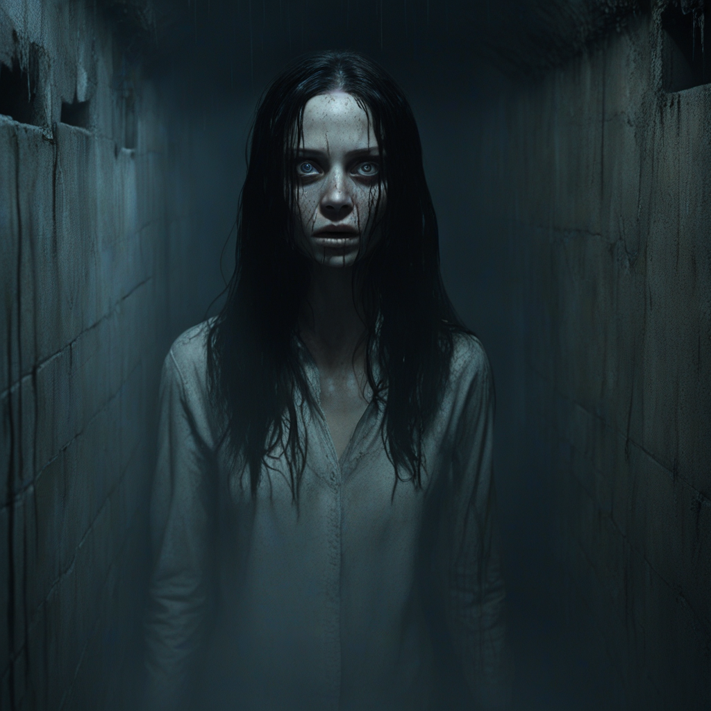 KREA AI - Generate an image that portrays Samara Morgan, the...