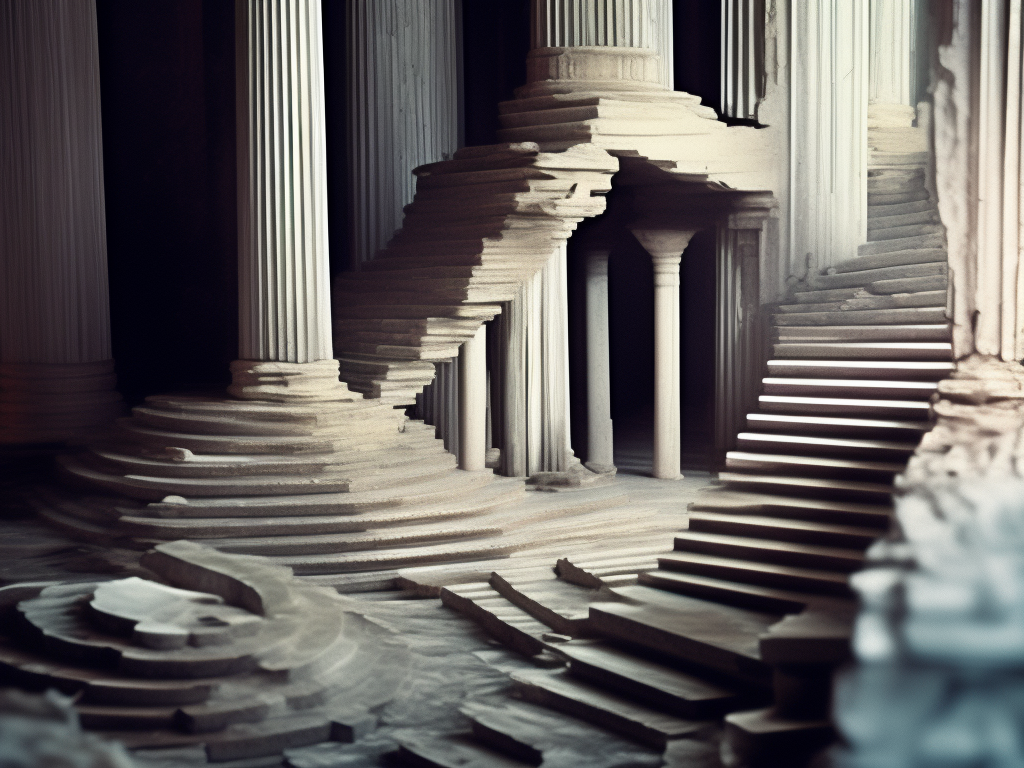 KREA AI - surreal abstract Robert cape photograph of liminal...