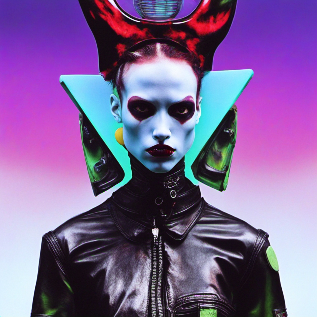 KREA AI - hyperrealistic 4k alien punk webcore internet aest...