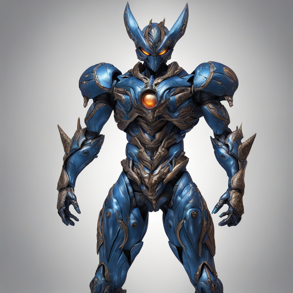 KREA AI - Generate a detailed and dynamic image of Guyver, t...
