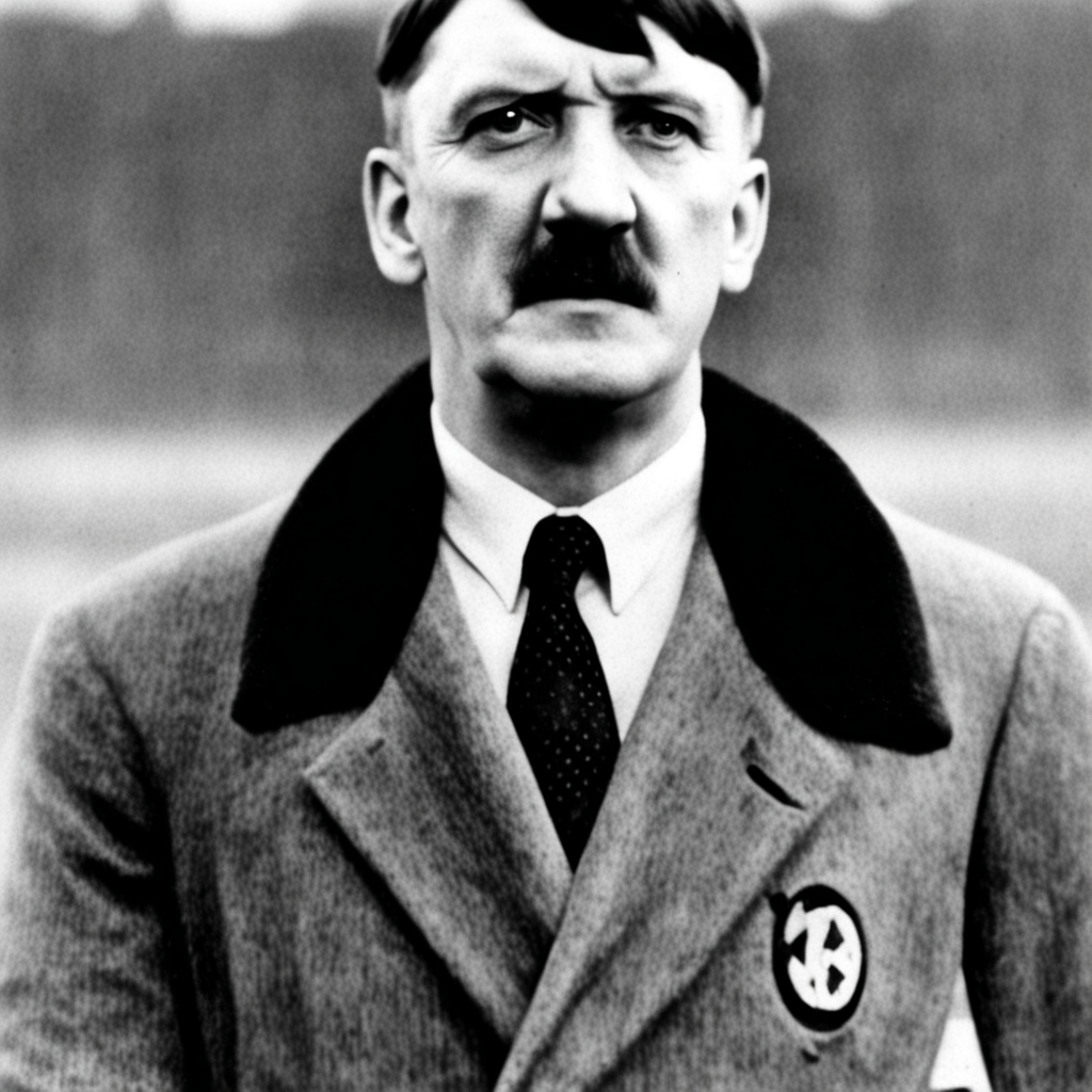 KREA AI - Adolf Hitler as a Bayern Munich player
