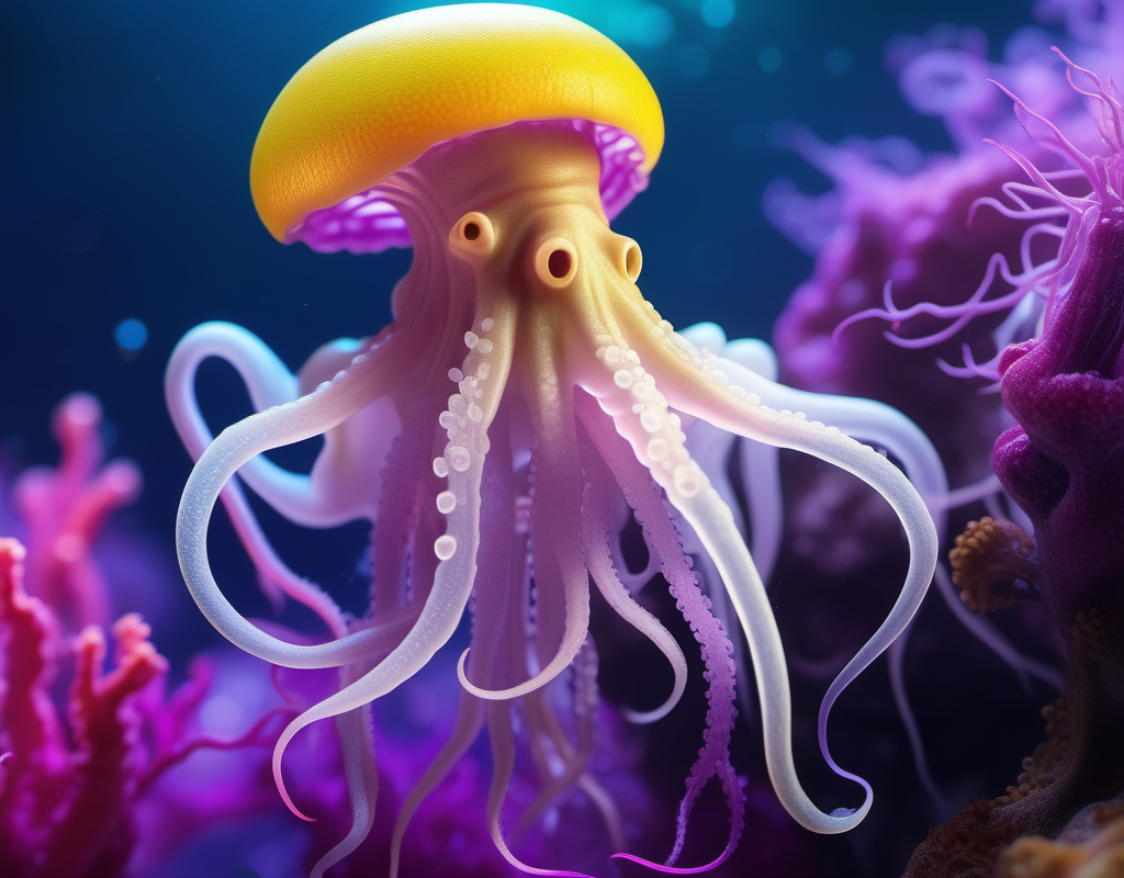 KREA AI - high detailed 3d rendering of a translucent ghostl...