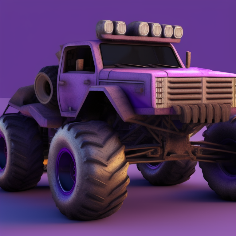 KREA AI - RIGHT SIDE, ORTHOGRAPHIC VIEW of a VEHICLE Mad max...