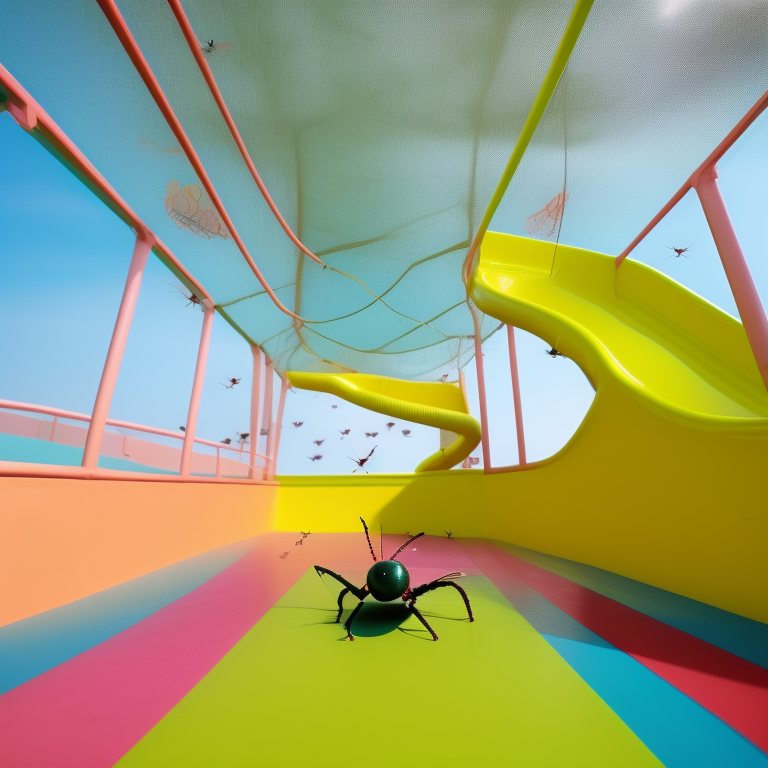 KREA AI - Liminal space, creepy, playground, uncanny, happy ...