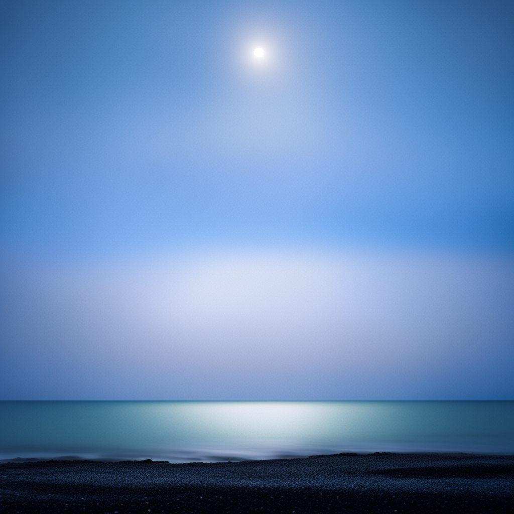 KREA AI - endless seascape infinite expanse slow shutter pho...