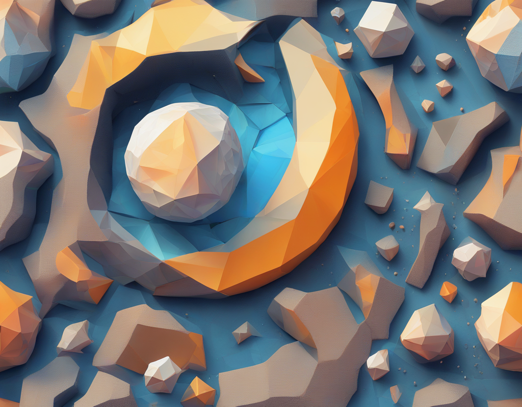 KREA AI - Extremely High level of detail, Low Poly!! Cinemat...