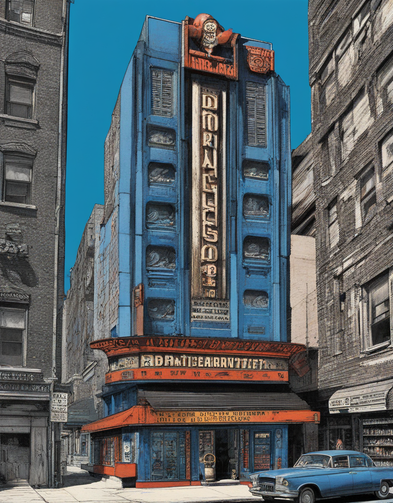 KREA AI - hotdogs coney island luna park automat automatic d...